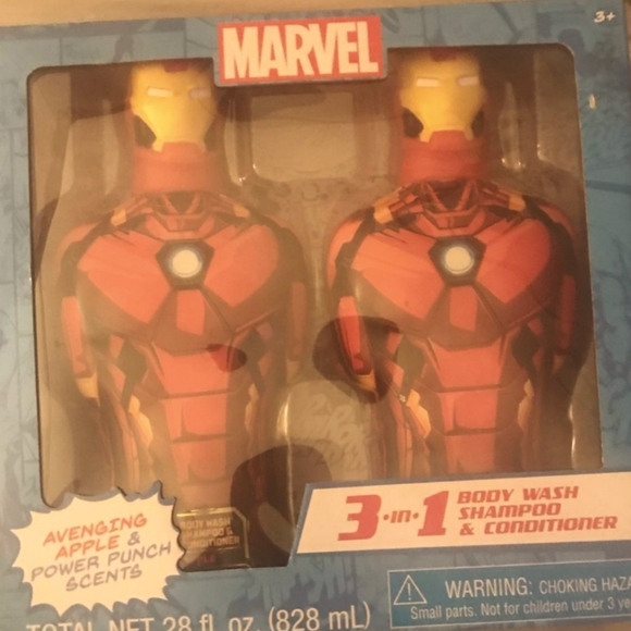 Marvel | Other | Ironman 3in Body Wash Shampoo N Conditioner | Poshmark